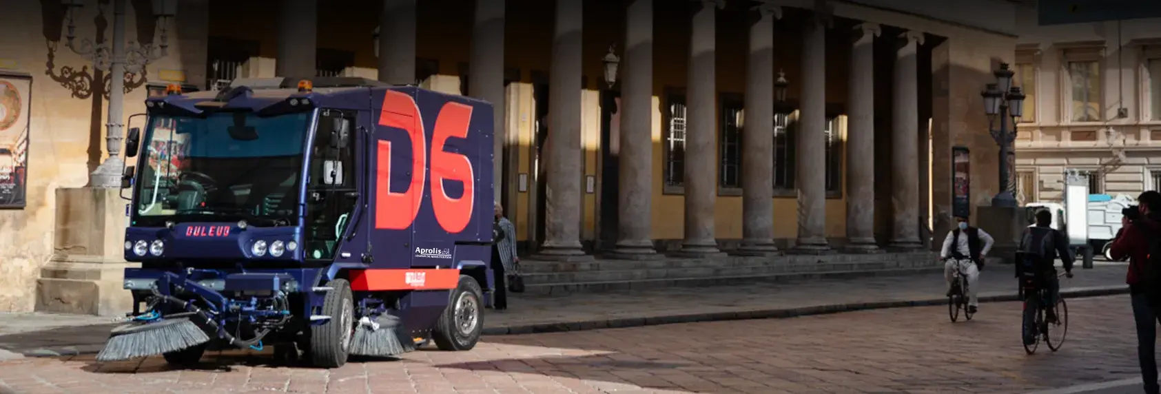 Dulevo D6 road sweeper | Aprolis Loueur de manutention